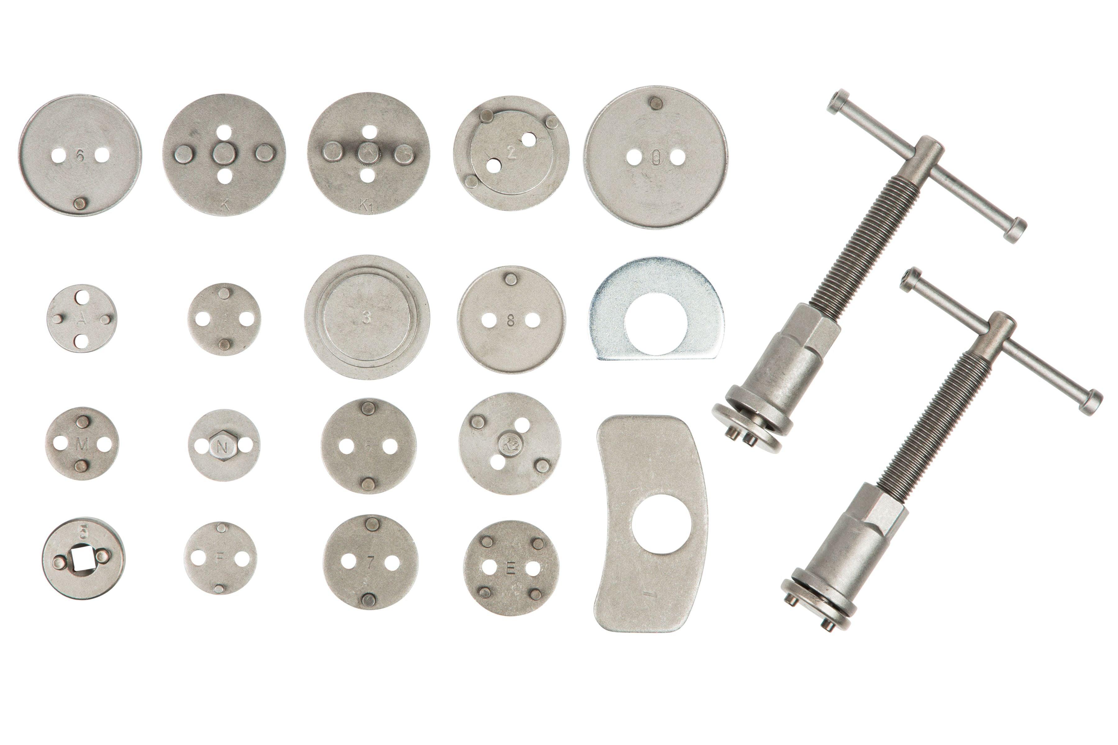 BLUE SPOT TOOLS 21 PCE WIND BACK BRAKE CALIPER KIT