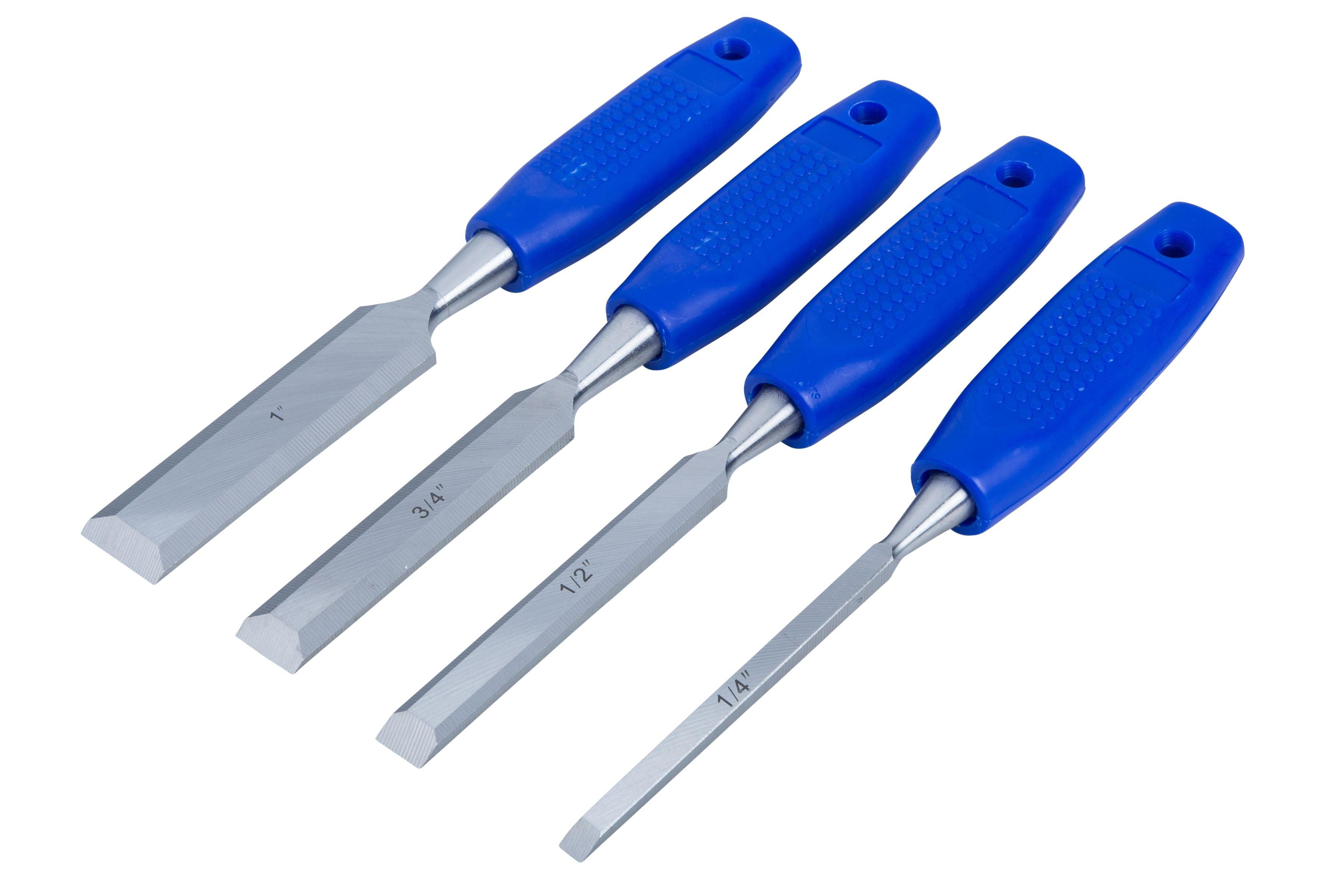 BLUE SPOT TOOLS 4 PCE WOOD CHISEL SET