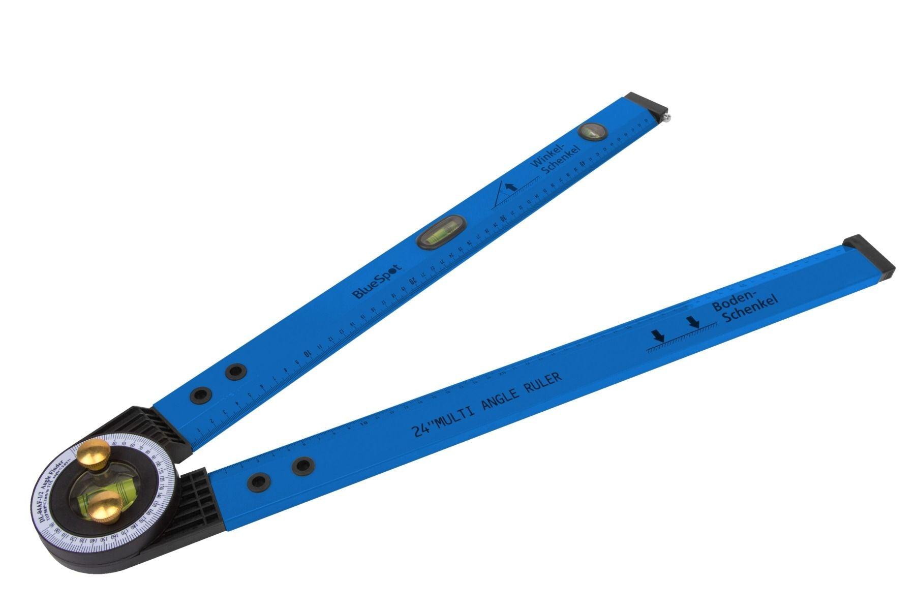 BLUE SPOT TOOLS 600MM (24") MULTI ANGLE RULER